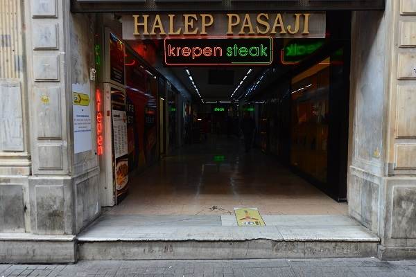 Halep Pasajı - Ne Nerede